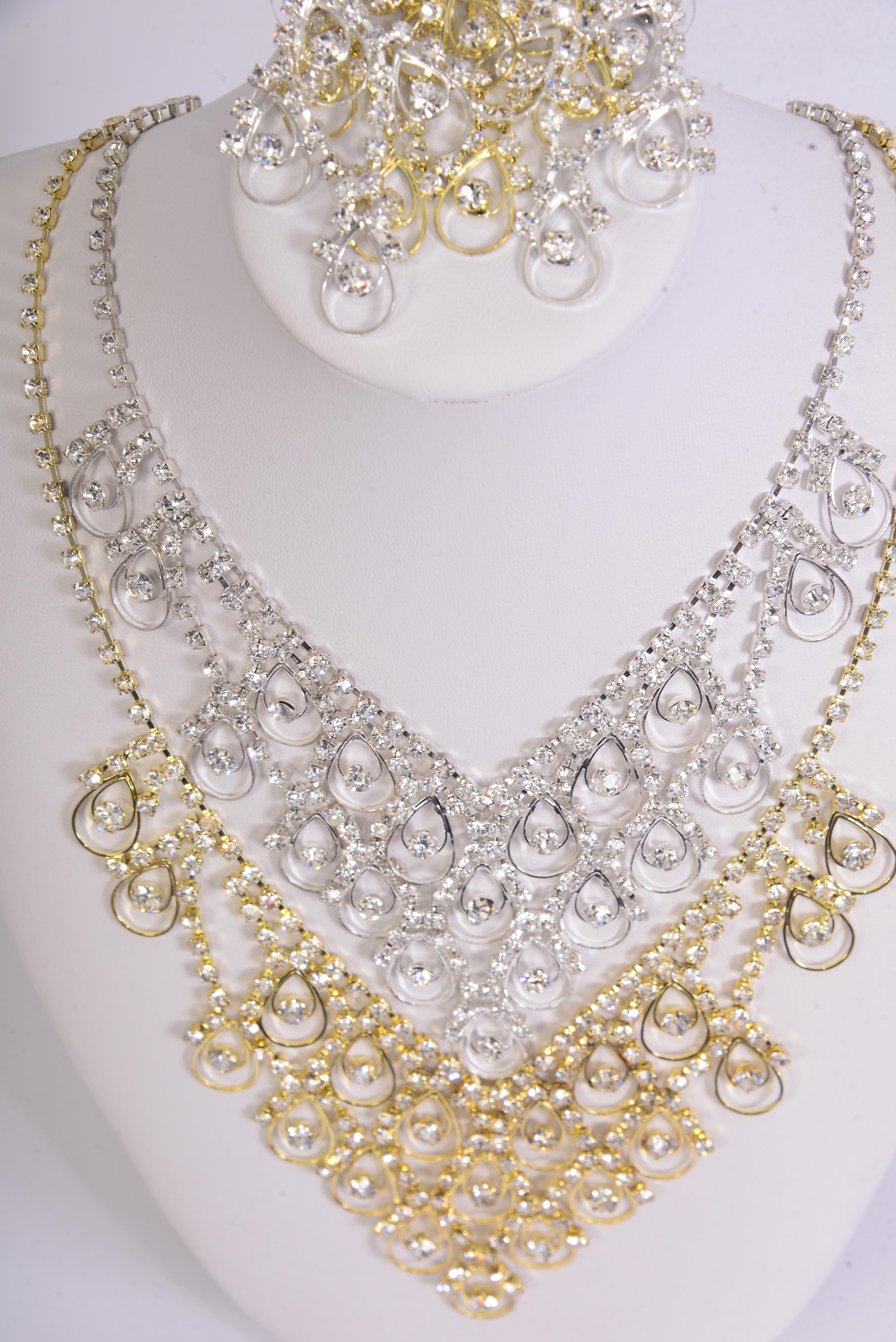 Necklace Sets Rhinestone Post / Sets Post , Extension Chain , Choose ...
