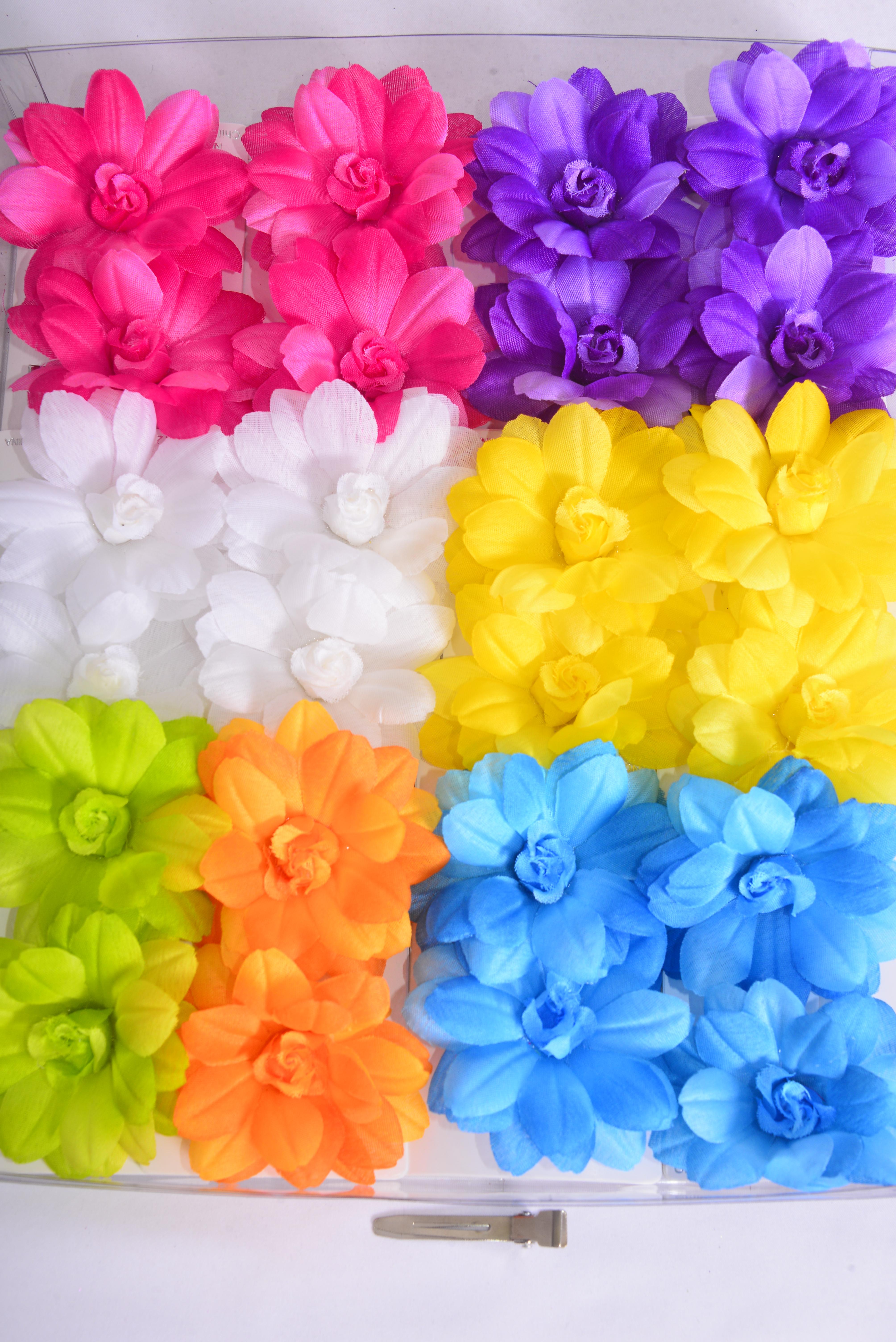Flower Daisy 24 pcs Multi / 24 pcs Flower = Dozen Flower Size - 2.75 ...