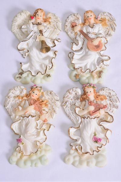Figurine Angel Magnet White Angel White Dress / 12 pcs Angel = Dozen ...